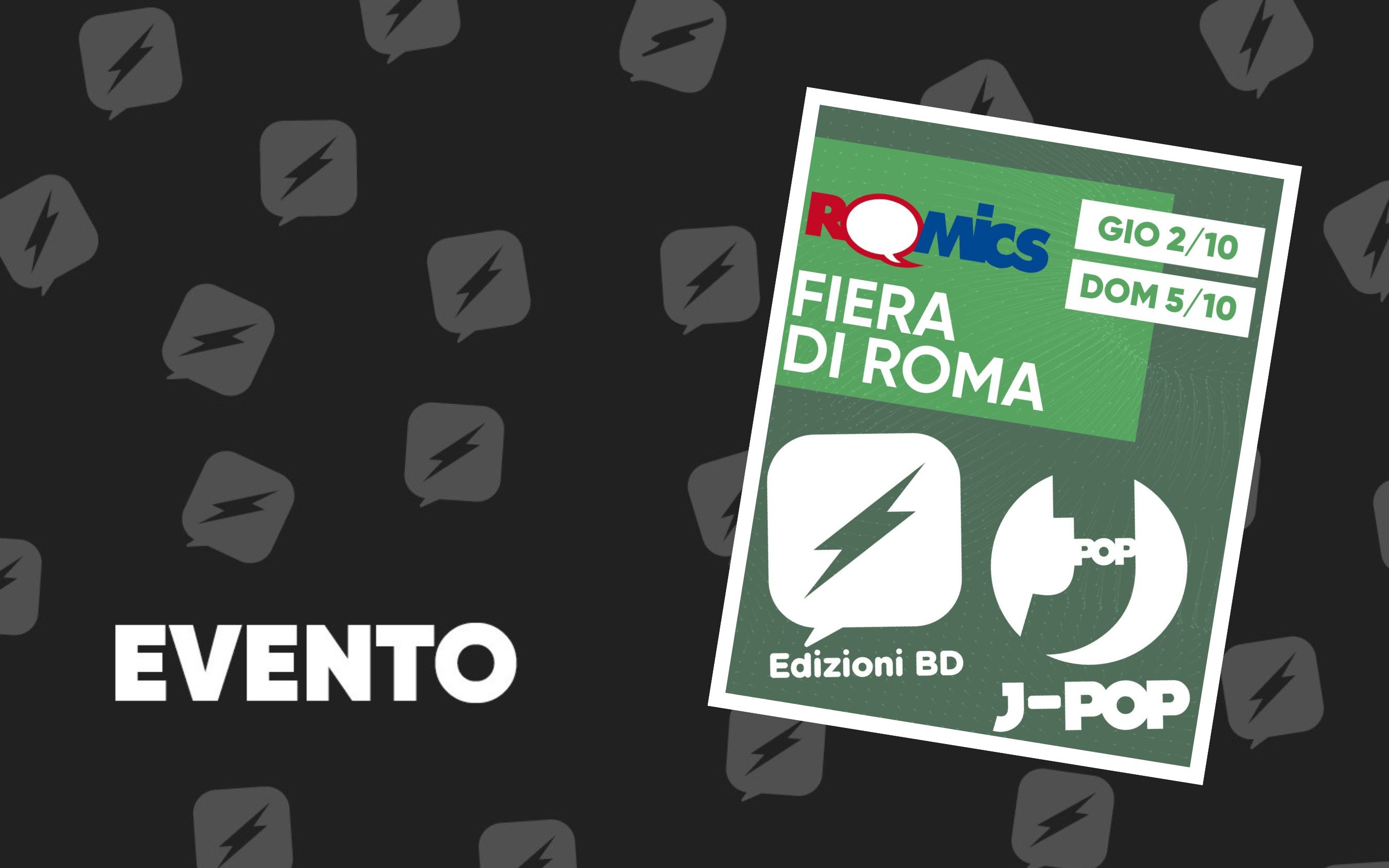 Edizioni BD & J-POP Manga alla 35° Edizione di Romics
